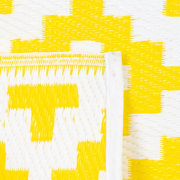 Nirvana Yellow White Rug